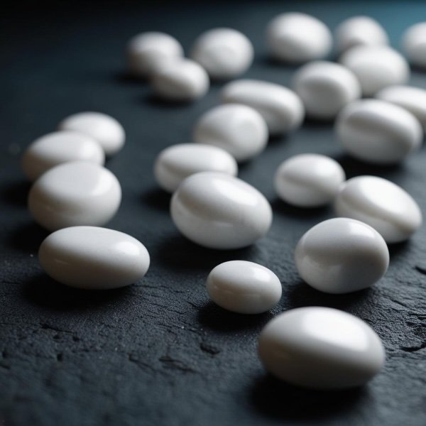 Udforsk vores udvalg af Hvide Sten og Krystaller